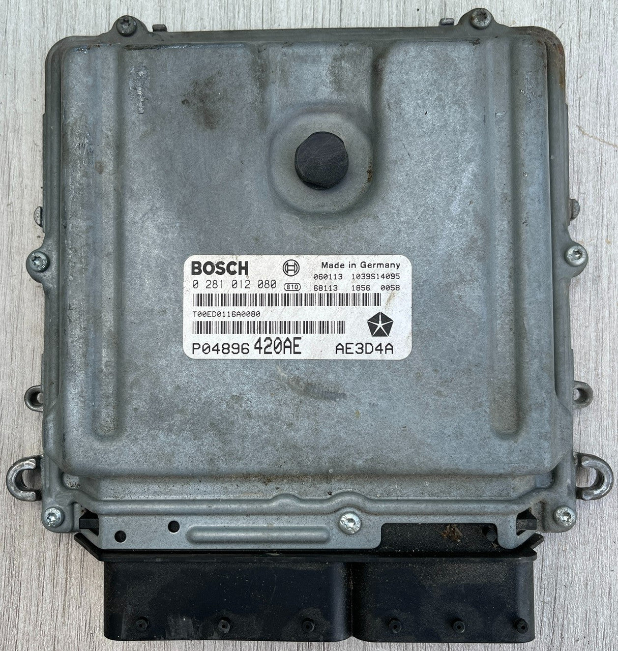 Plug & Play Bosch Engine ECU, CHRYSLER, 0281012080, 0 281 012 080, P04 ...