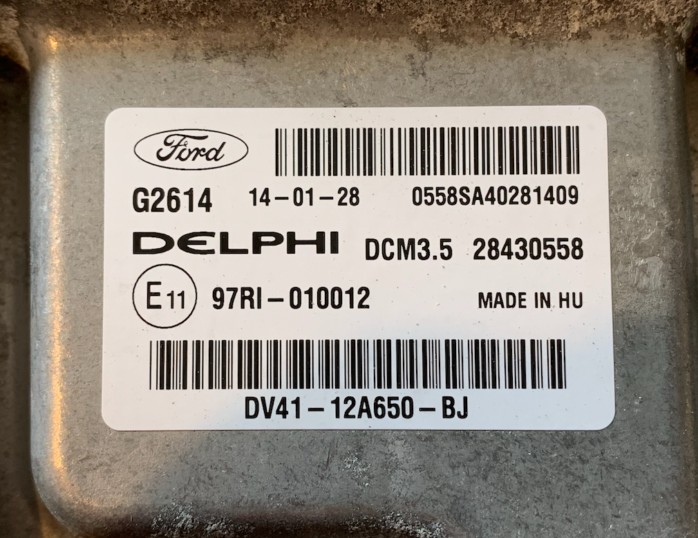 Plug & Play Delphi Engine ECU, Ford, DV41-12A650-BJ, 28430558, DCM3.5 ...