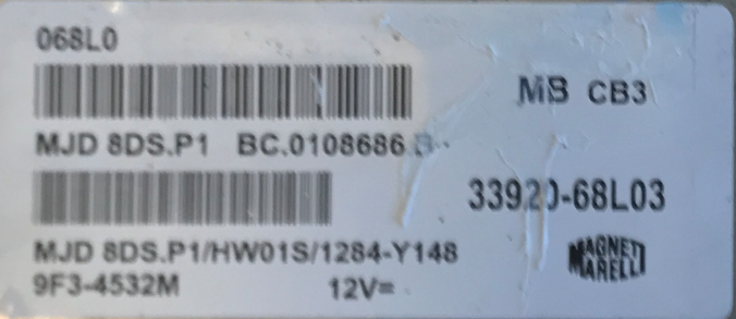 Plug & Play Magneti Marelli Engine ECU, Suzuki Swift, Magneti Marelli ...