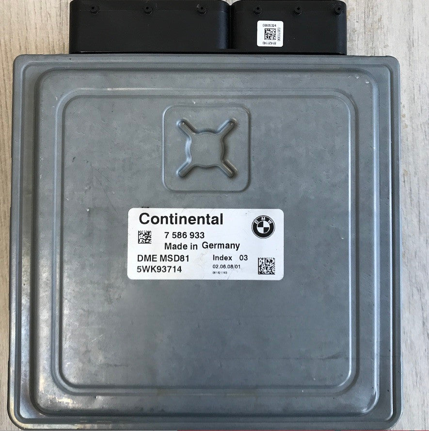 Plug & Play Continental Engine ECU, BMW, DME MSD81, 7586933, 7 586 933 ...