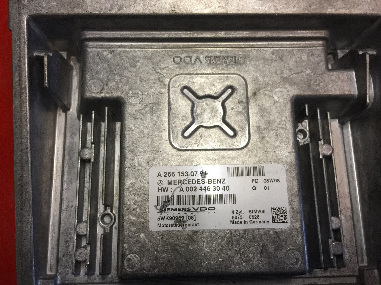 Plug & Play Siemens VDO Engine ECU, Mercedes-Benz, SIM266, A2661530791 ...