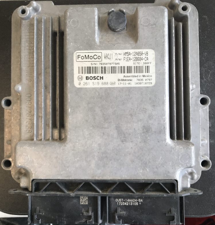 Plug & Play Bosch Engine ECU, Ford , 0261S19688, 0 261 S19 688, HM5A-1 ...