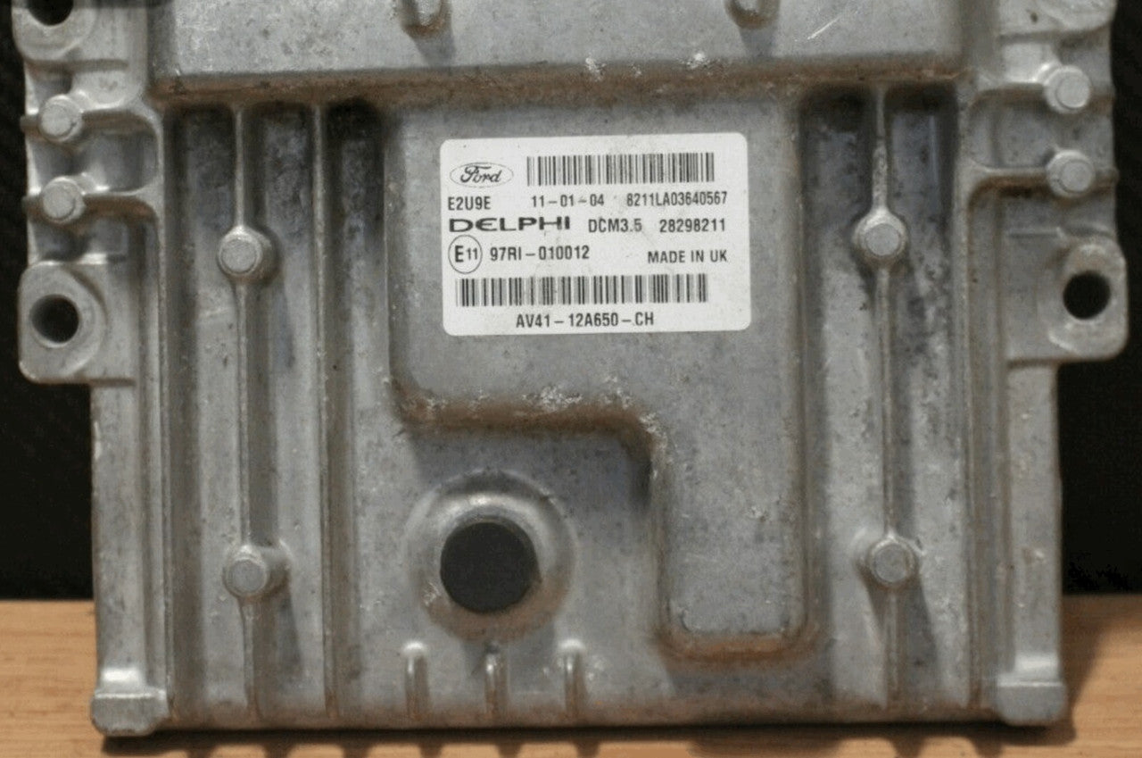 Plug & Play Delphi Engine ECU, Ford, AV4112A650CH, AV41-12A650-CH, 282 ...