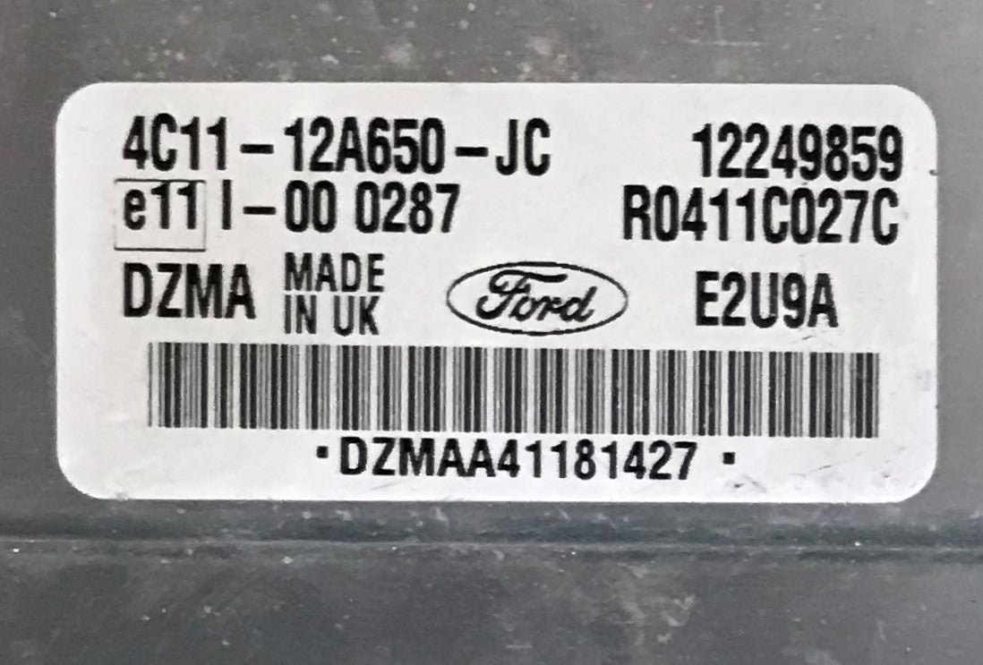 Plug & Play Delphi Engine ECU, Ford Transit 2.4D, 4C1112A650JC, 4C11-1 ...