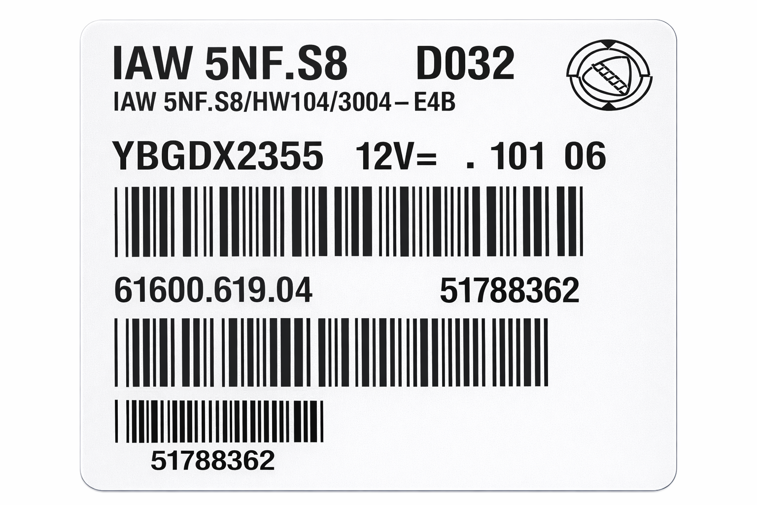 Plug & Play Magneti Marelli Engine ECU, Fiat Panda 1.2, IAW5NFS8, IAW ...