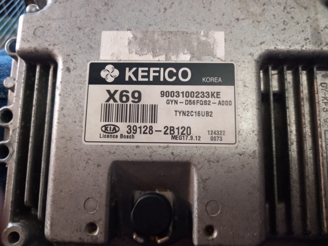 Plug & Play Kefico Engine ECU, Kia - Hyundai, MEG 17.9.12, 9003100233K ...