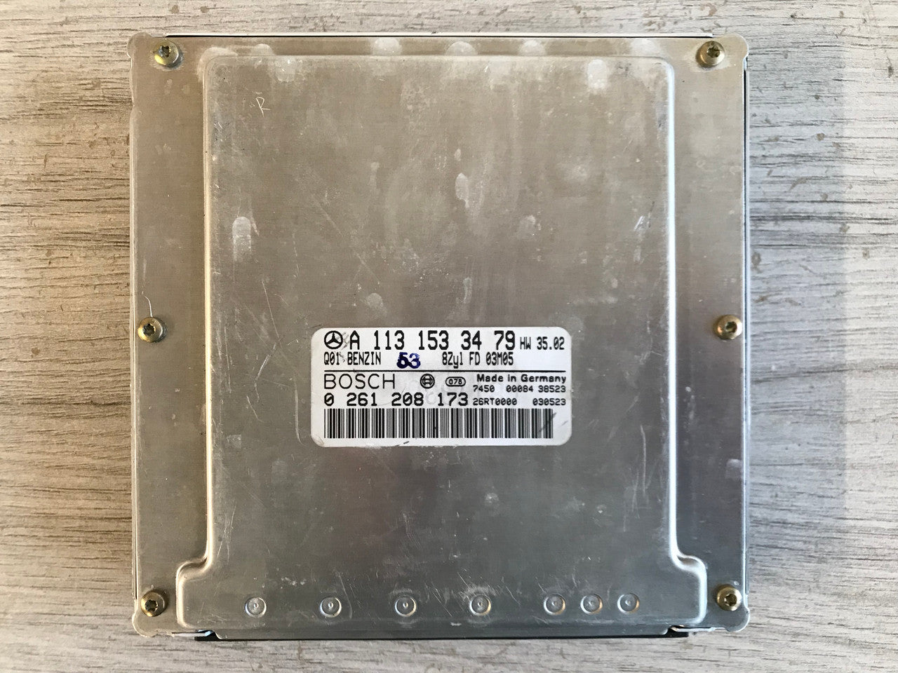 Plug & Play Bosch Engine ECU, Mercedes-Benz, 0261208173, 0 261 208 173 ...