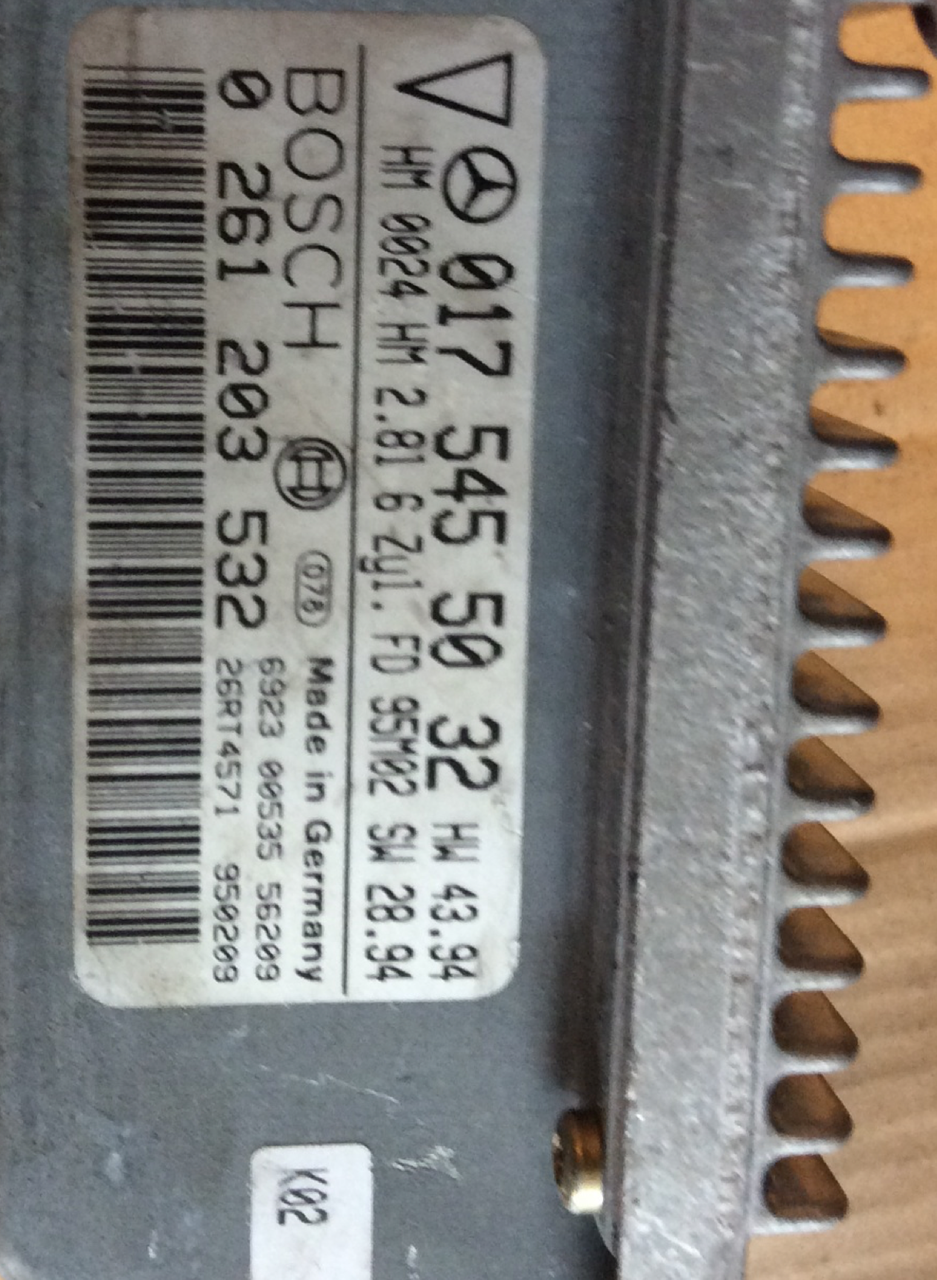Plug & Play Bosch Mercedes-Benz SL-Class, 0261203532, 0 261 203 532, 0 ...
