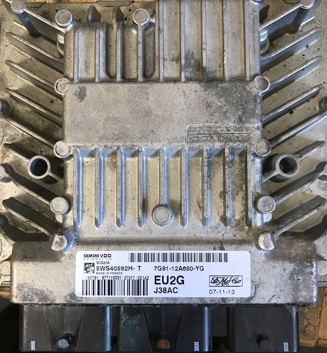 Plug & Play Ford Siemens Engine ECU, Mondeo 2.0 TDCi, SID206, 5WS40592 ...