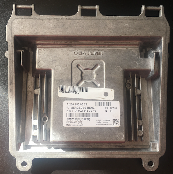 Plug & Play Siemens VDO Engine ECU, Mercedes-Benz, SIM266, A2661539679 ...