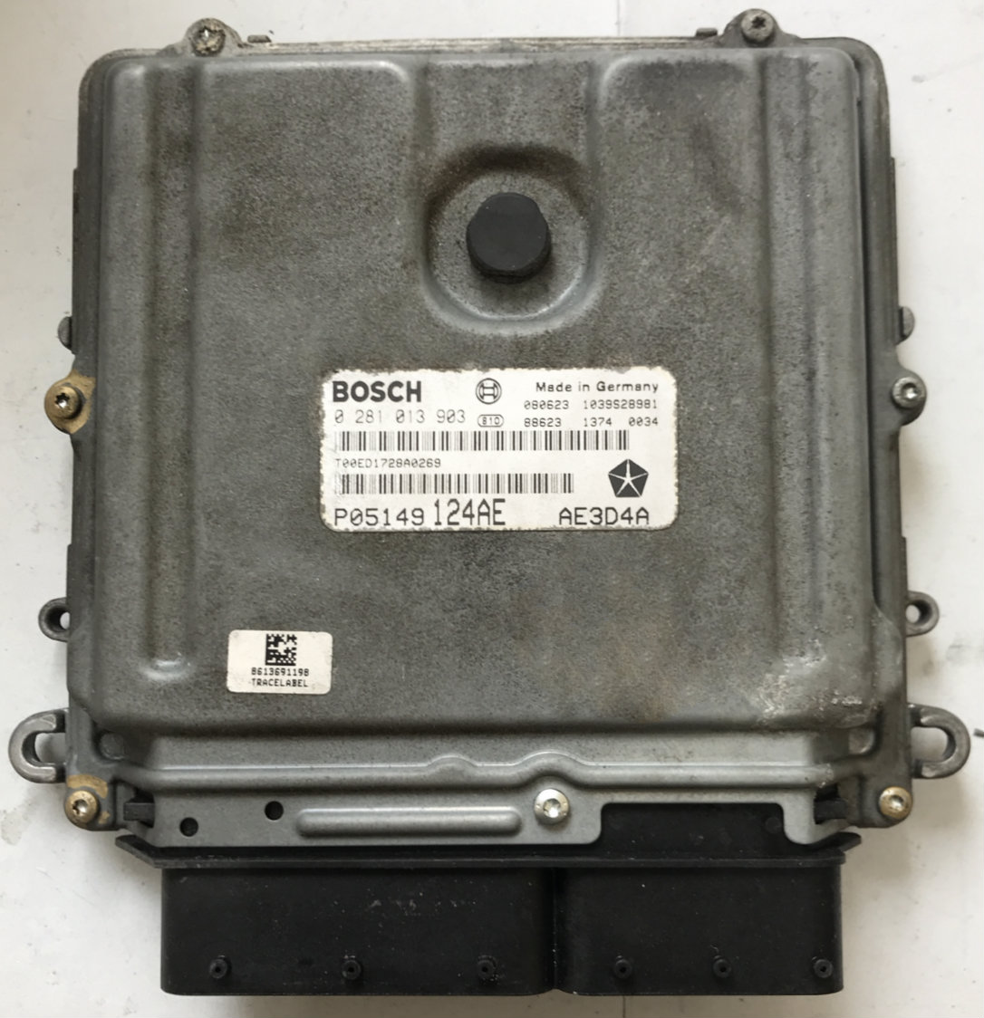 Plug & Play Bosch Engine ECU, CHRYSLER 300C 3.0 CRD, 0281013903, 0 281 ...