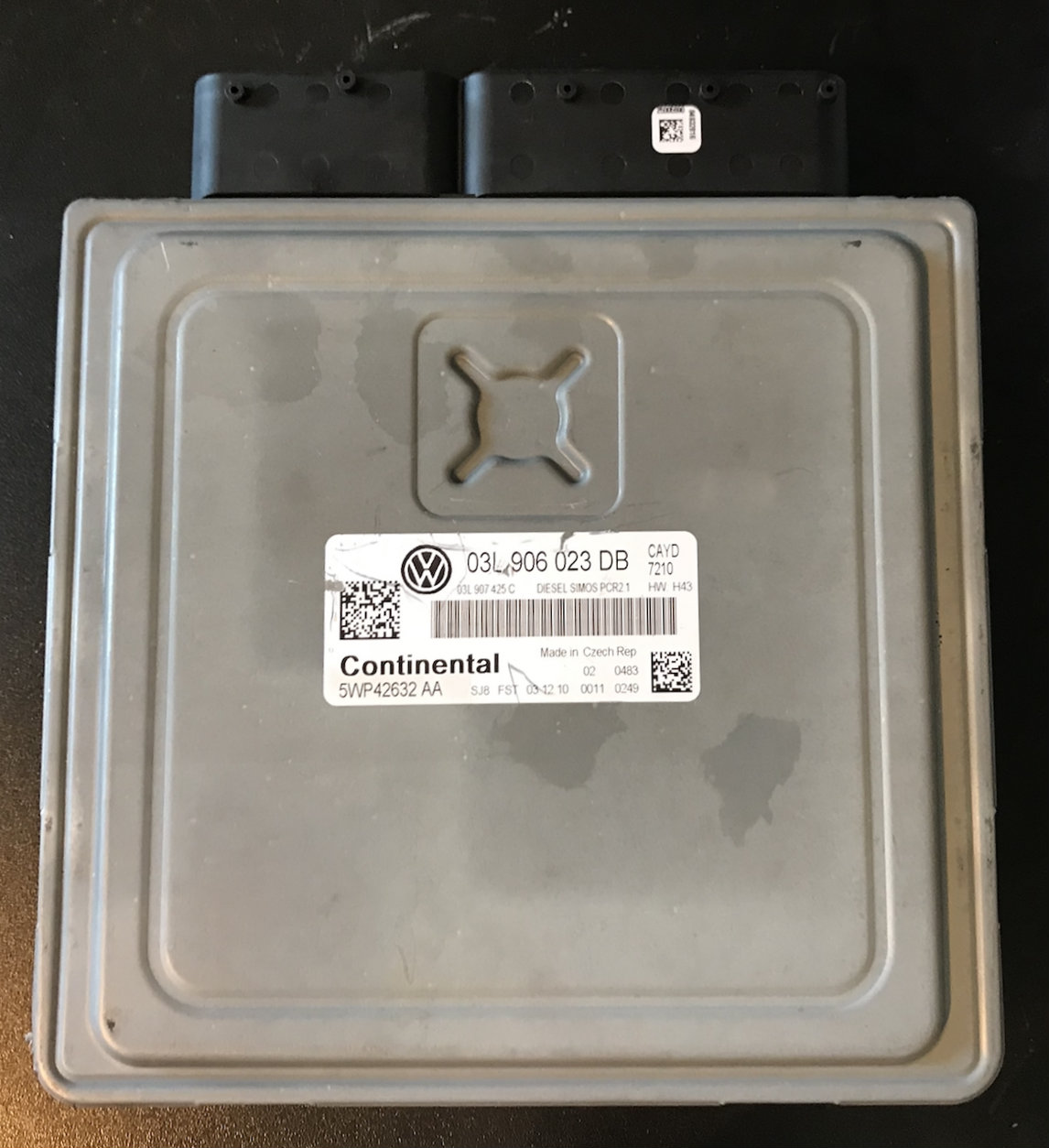 Plug & Play Continental Engine ECU, VW, 03L906023DB, 03L 906 023 DB, 5 ...