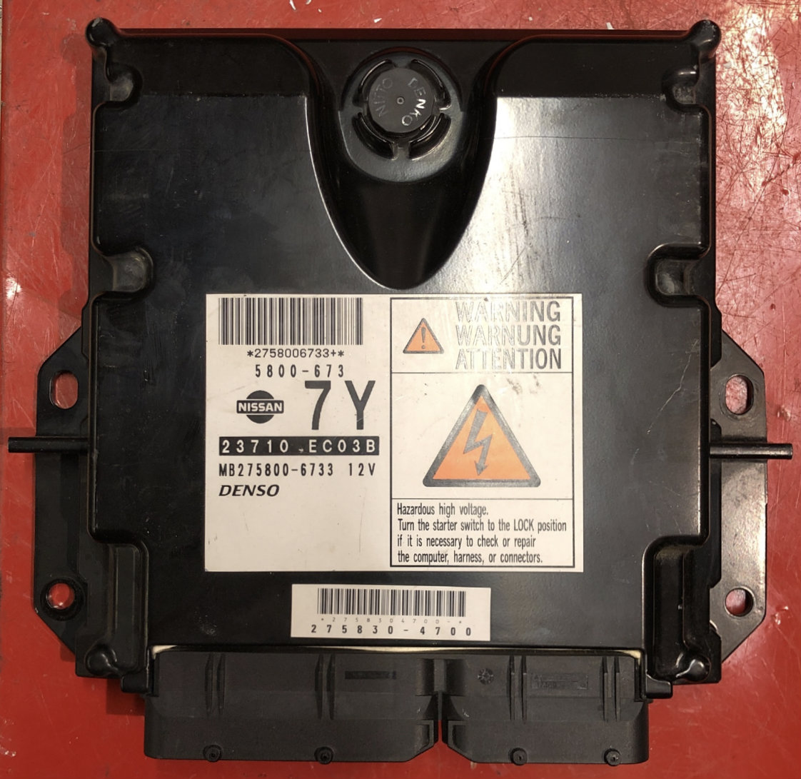Plug & Play Denso Engine ECU, Nissan, 23710 EC03B, MB275800-6733, 5800 ...