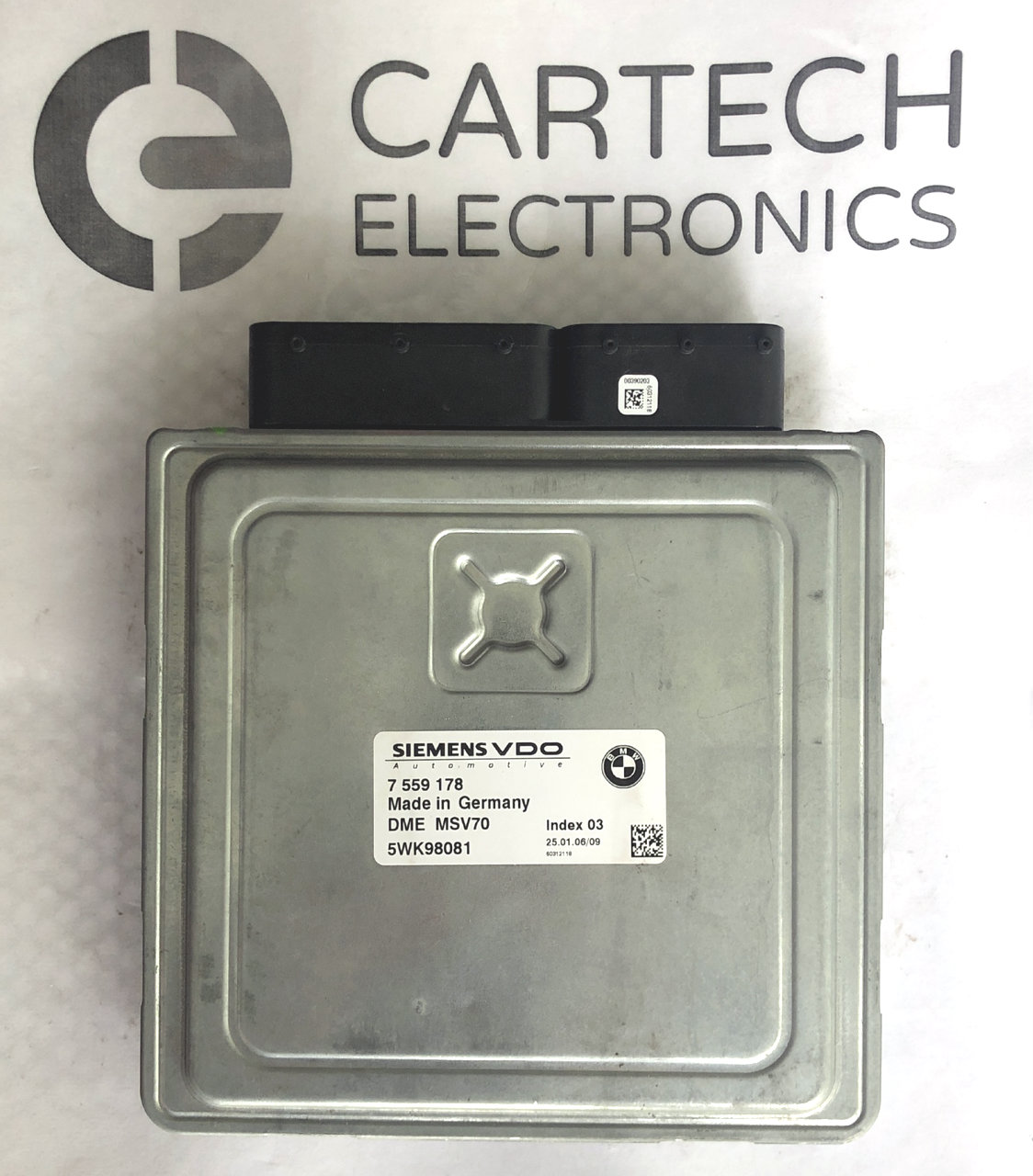 Plug & Play Siemens VDO Engine ECU, BMW 325i, DME MSV70, 7559178, 7 55 – Cartech Electronics ...