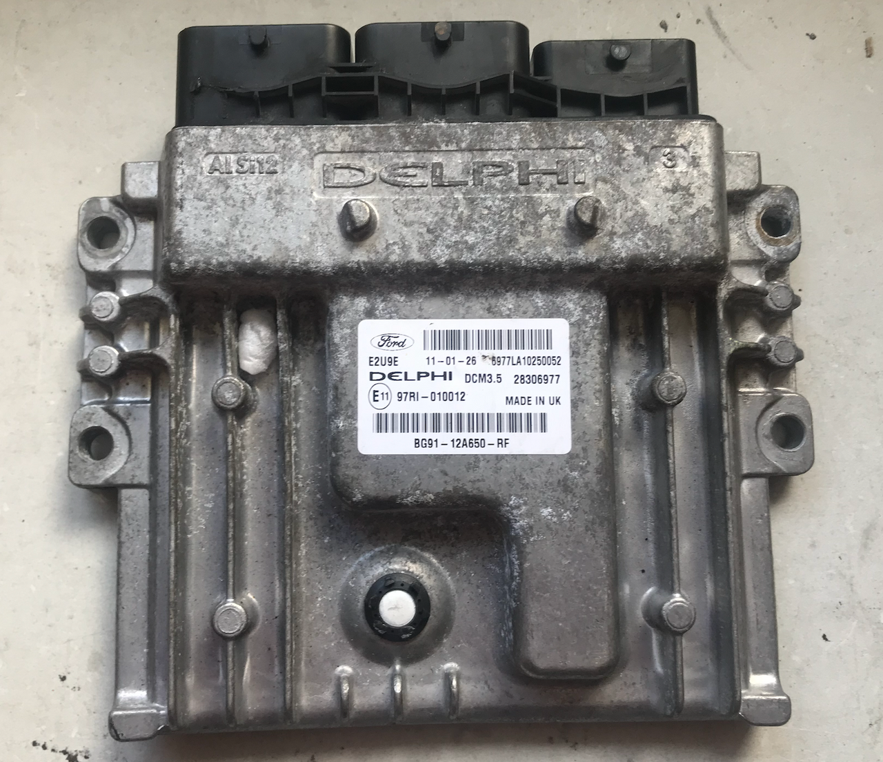 Plug & Play Delphi Engine ECU, Ford Mondeo 2.0TDCi, BG91-12A650-RF, BG ...